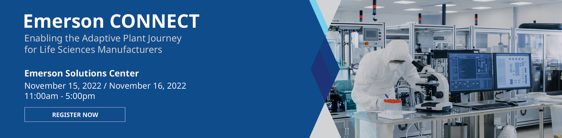 Emerson CONNECT | Enabling the Adaptive Plant Journey for Life Sciences ...